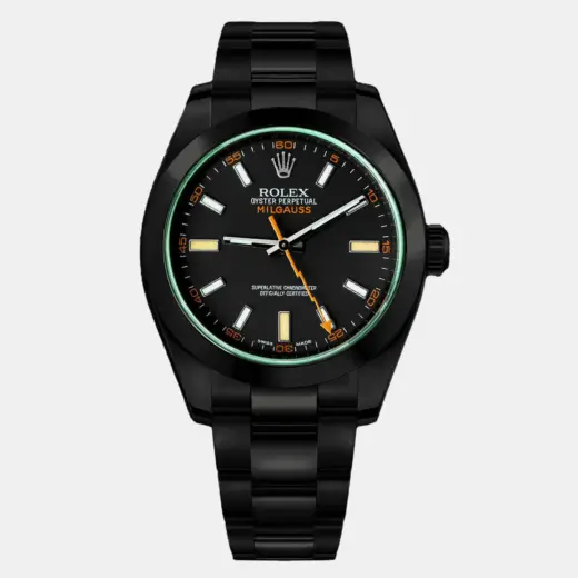 Rolex Milgauss M116400GV Discontinued Anti-Magnetic Black Dial